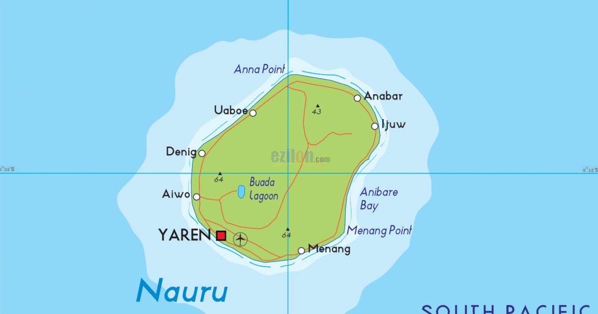 Nauru Physical Geography Quiz - By mucciniale