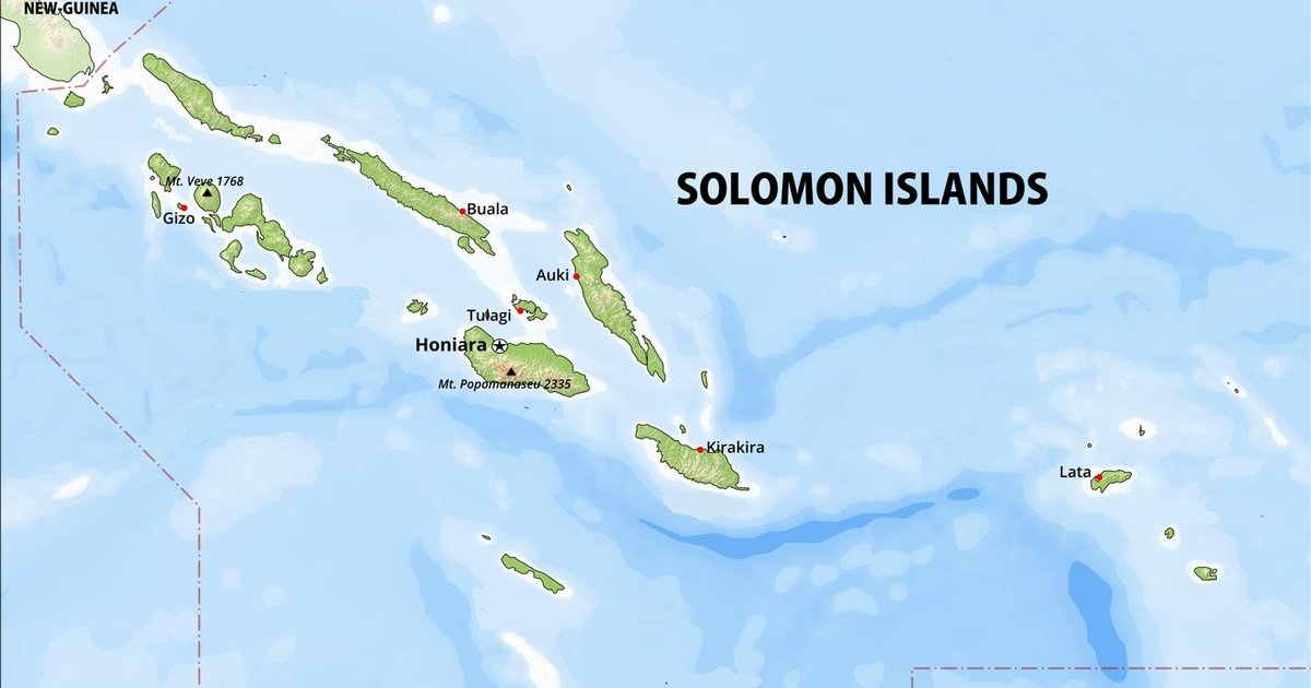 Solomon Islands Physical Geography Quiz - By mucciniale
