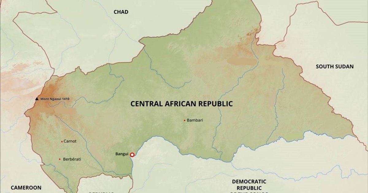 Central African Republic Physical Geography Quiz - By mucciniale