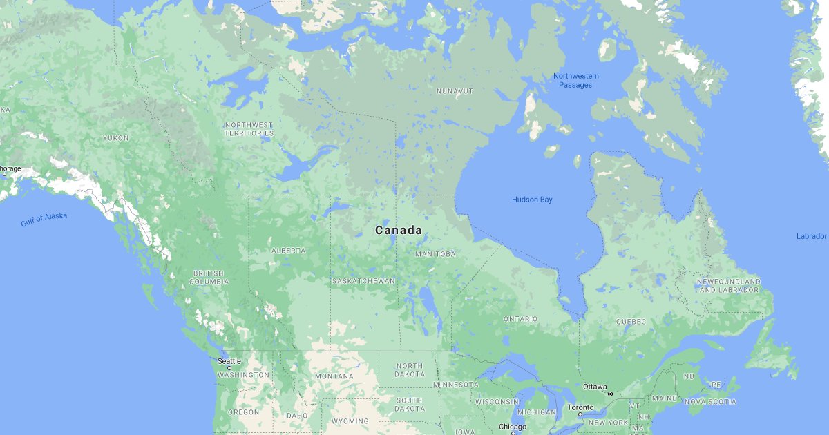 Google Maps Snippets: Canadian Provinces Quiz - By joeydeka