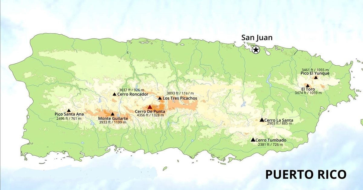 Puerto Rico Physical Geography Quiz - By mucciniale