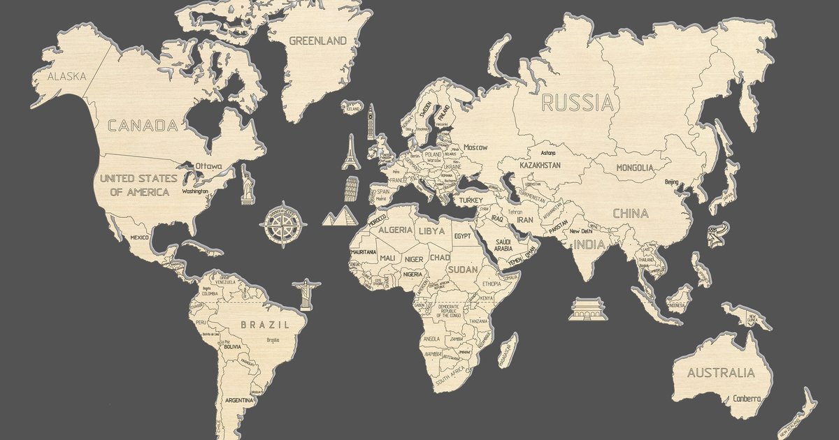5-Letter Countries by Continent Blitz Quiz