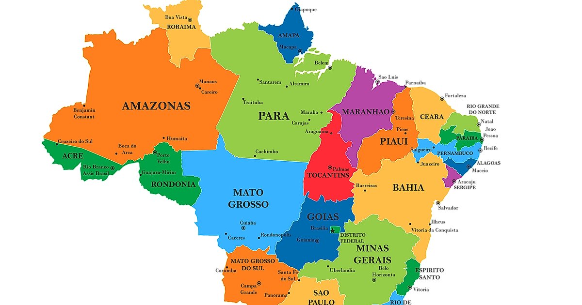 Brazillian States Map Quiz - By Armoredtitan