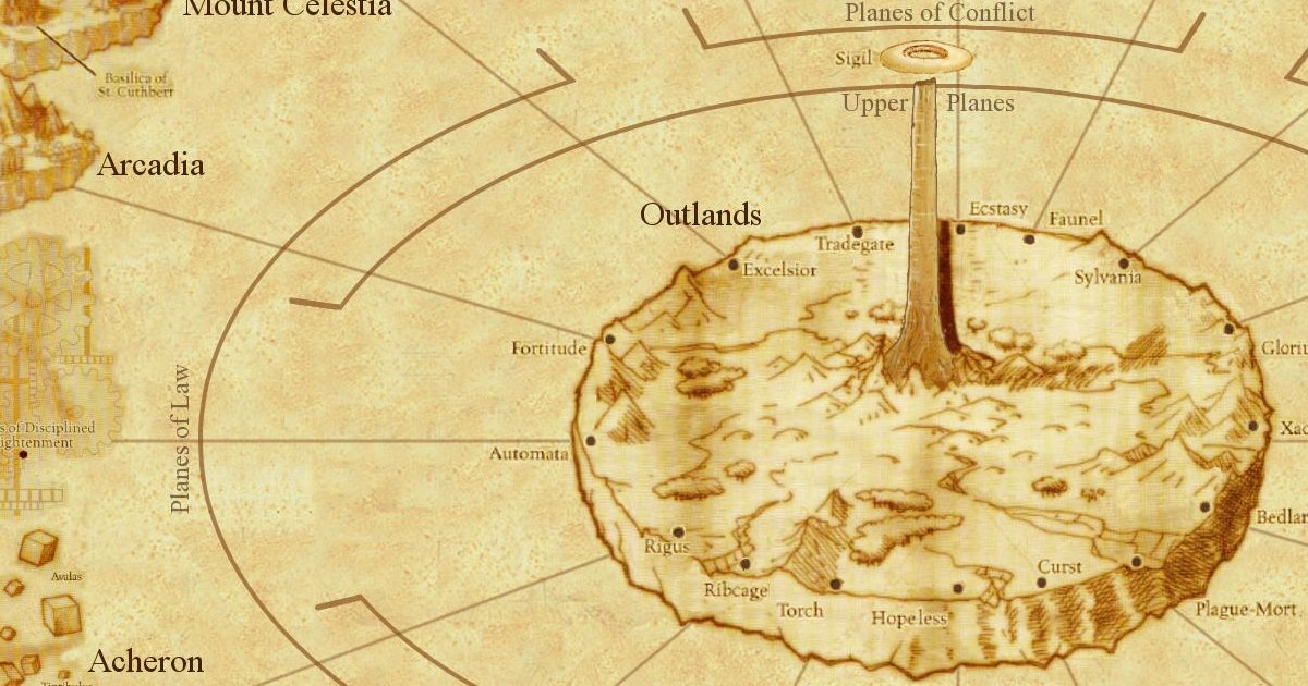D&D: Planar Color Pools (Great Wheel Cosmology) Quiz - By Victor2