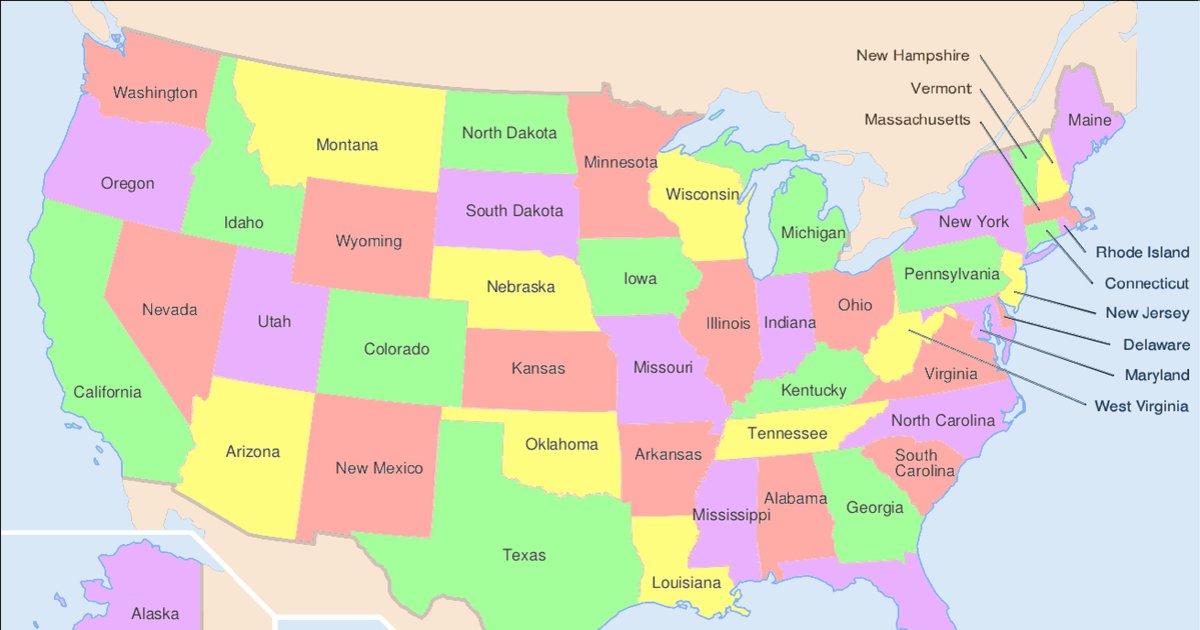 Top 5 Most Popular Names In Each State (2020) Quiz - By Banconiscoo