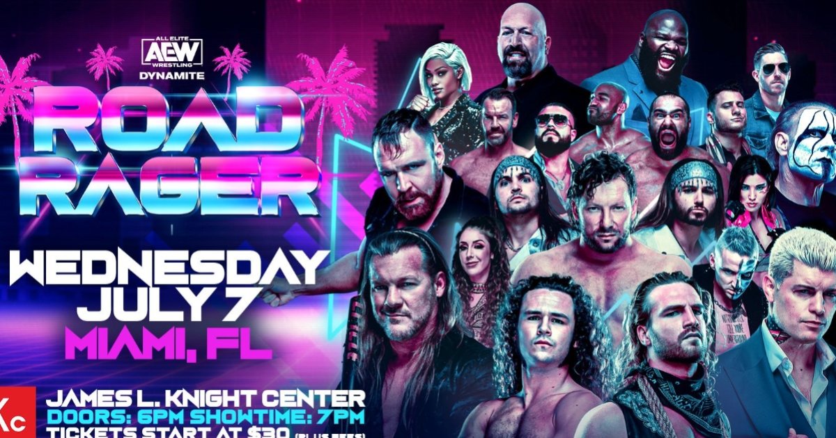 AEW Road Rager Poster (Picture Click) Quiz - By Rassling_Guy