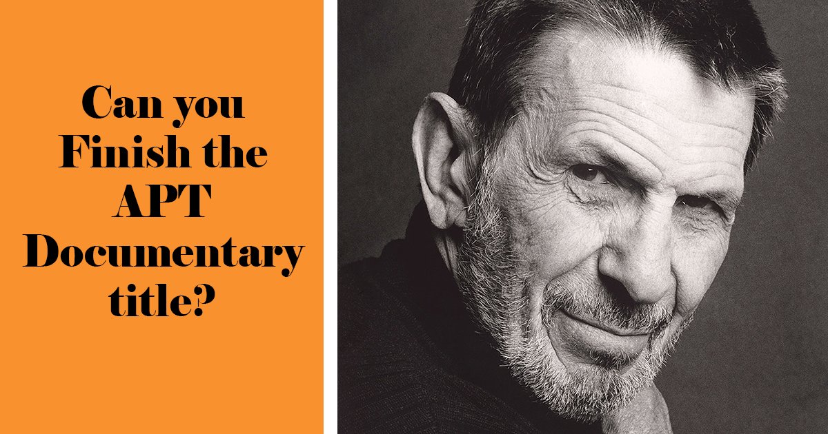 Finish the APT Documentary Title Quiz - By americanpublictv