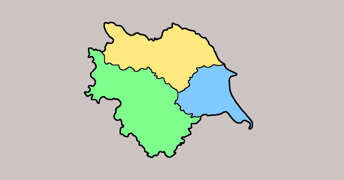 Largest Towns and Cities in Yorkshire Quiz - By JJSupernova
