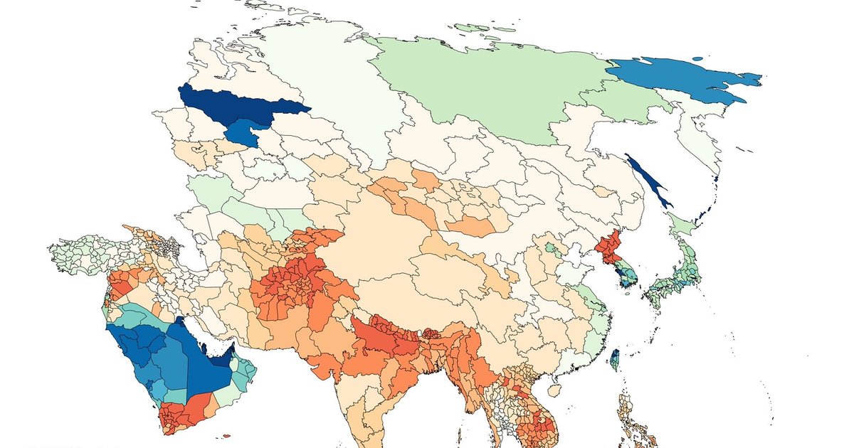 Largest Subdivision Asia Quiz - By yousif_alkandri