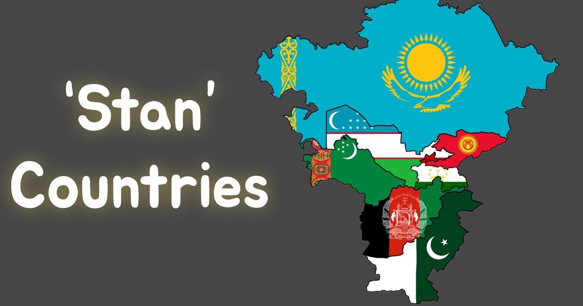 Prefixes of -stan Countries Quiz - By blueberry_poco