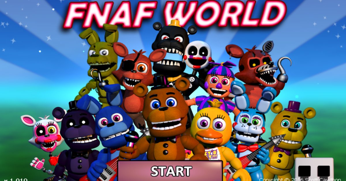 Every FNaF World Character Quiz - By FloopLooops