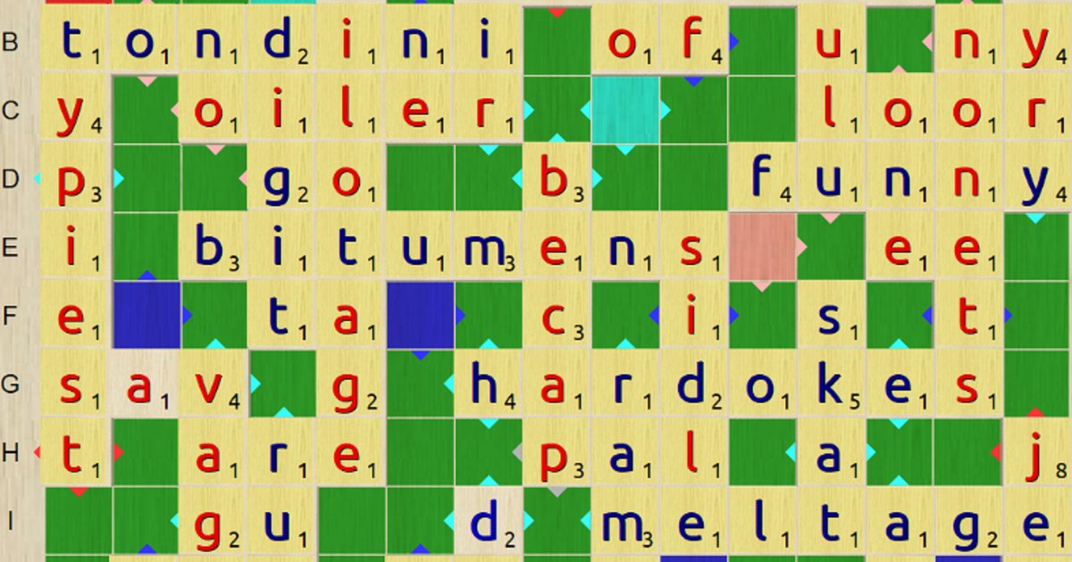 [Cross gram] High probability Scrabble words - III Quiz - By raman22feb1988