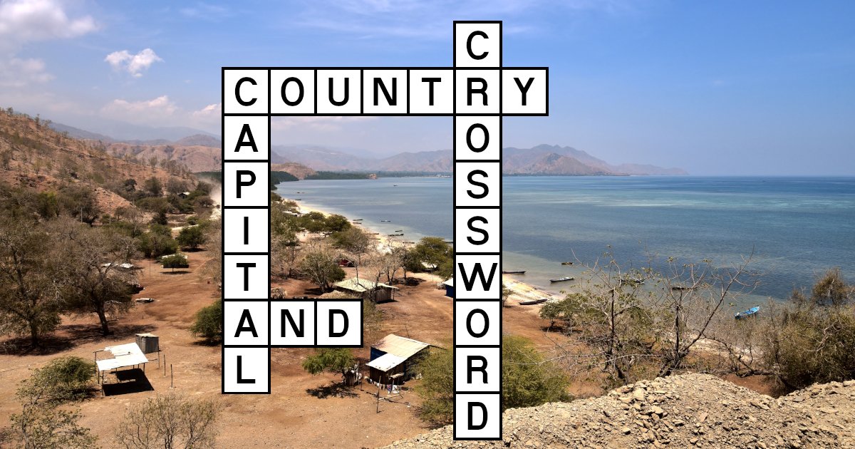 Countries and Capitals Crossword 070 Quiz - By Thryduulf