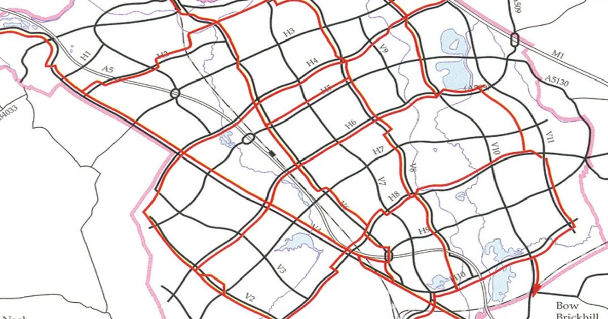 Milton Keynes Estates & Grid Squares Quiz - By andyinchley