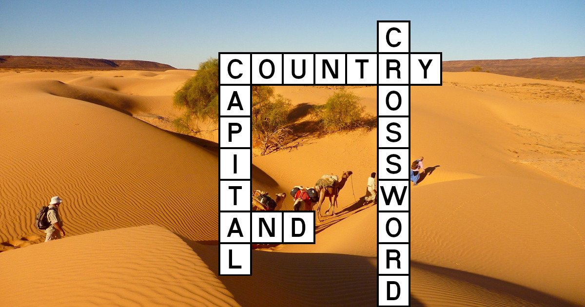 Countries and Capitals Crossword 073 Quiz - By Thryduulf