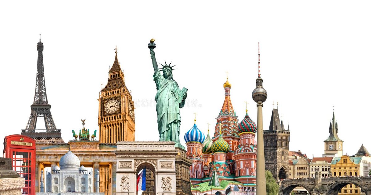 Alphabetised Anagrams: Landmarks Quiz - By EddievB