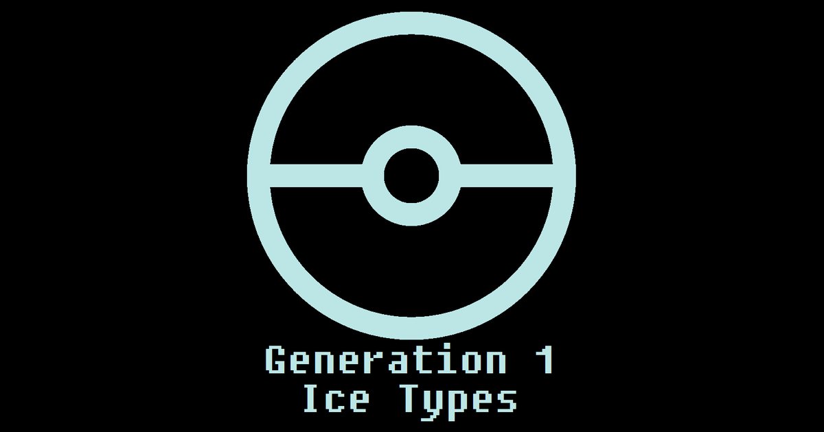 Ice Type Gen. 1 Pokémon by HOME Image Quiz - By jonn19