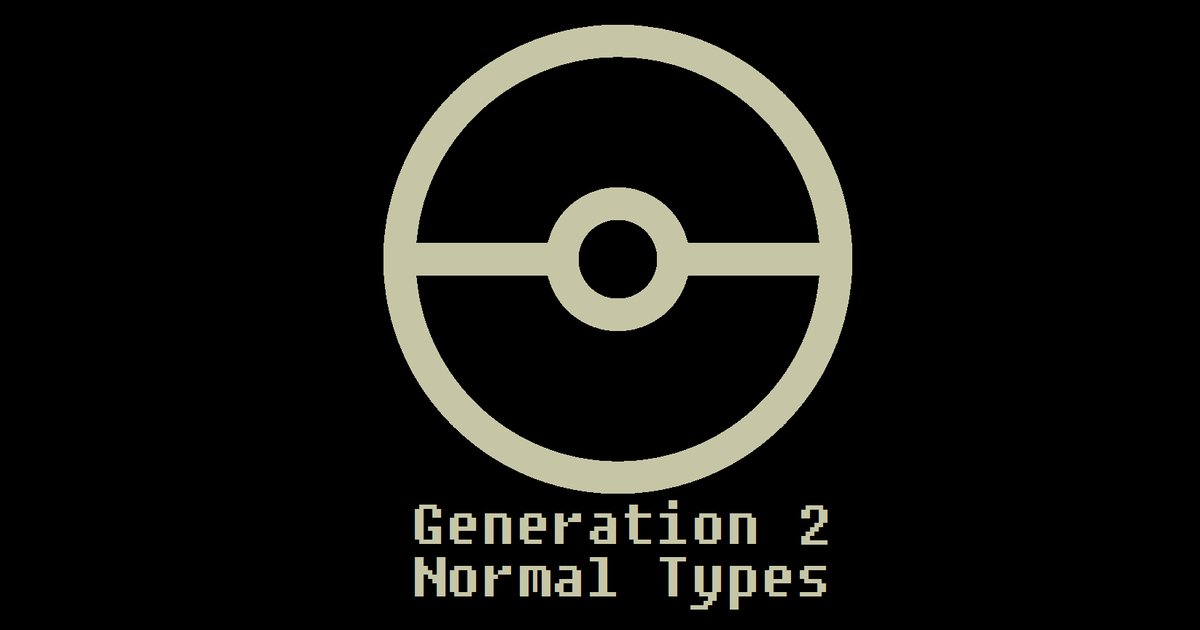 Normal Type Gen. 2 Pokémon by HOME Image Quiz - By jonn19