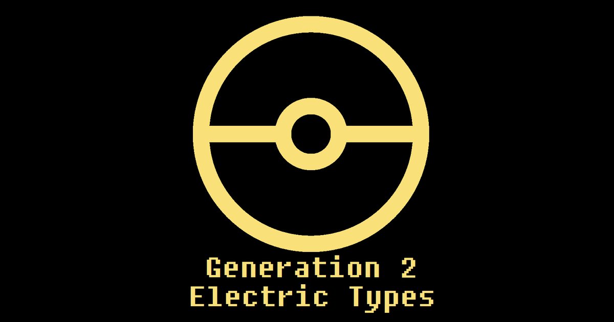 Electric Type Gen. 2 Pokémon by HOME Image Quiz - By jonn19