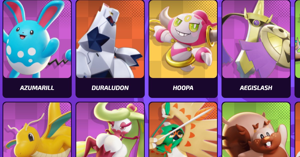 Pokemon Unite Move Names Quiz - By DeltaV