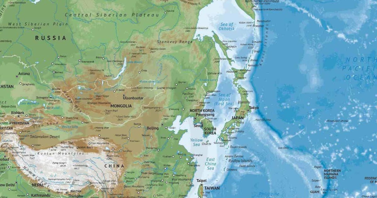 Venn Diagram: Asian Countries by Topography 4 Quiz - By daran