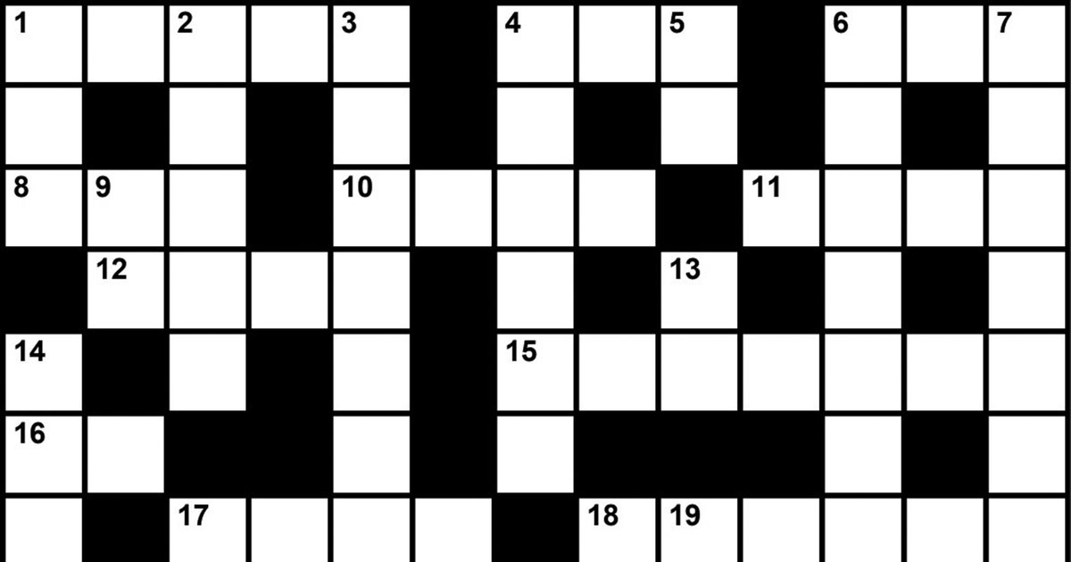 Weekly 10x10 Crossword III Quiz - By Coolperson25