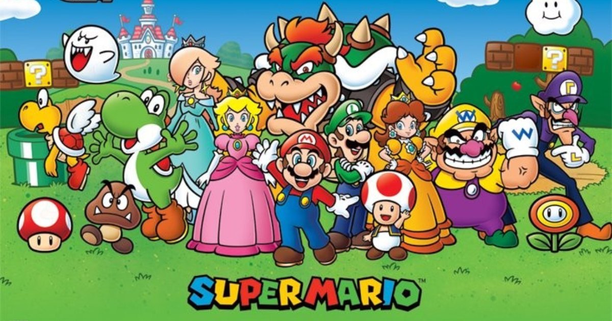 Alphabetised Anagrams: Super Mario Characters Quiz - By EddievB