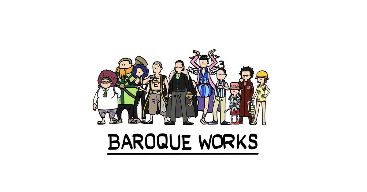 One Piece Picture Find: Baroque Works (Code Names) Quiz - By k-foglarsson