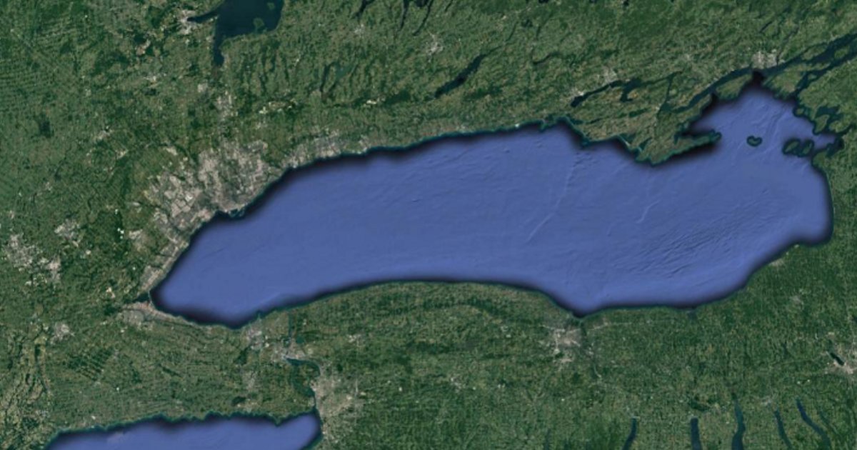 Lakes as Borders - North America Quiz - By daran