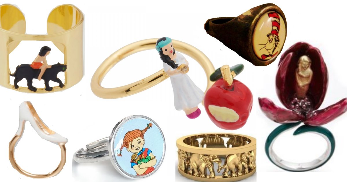 Children's Book Rings Quiz - By ceciliacarlid