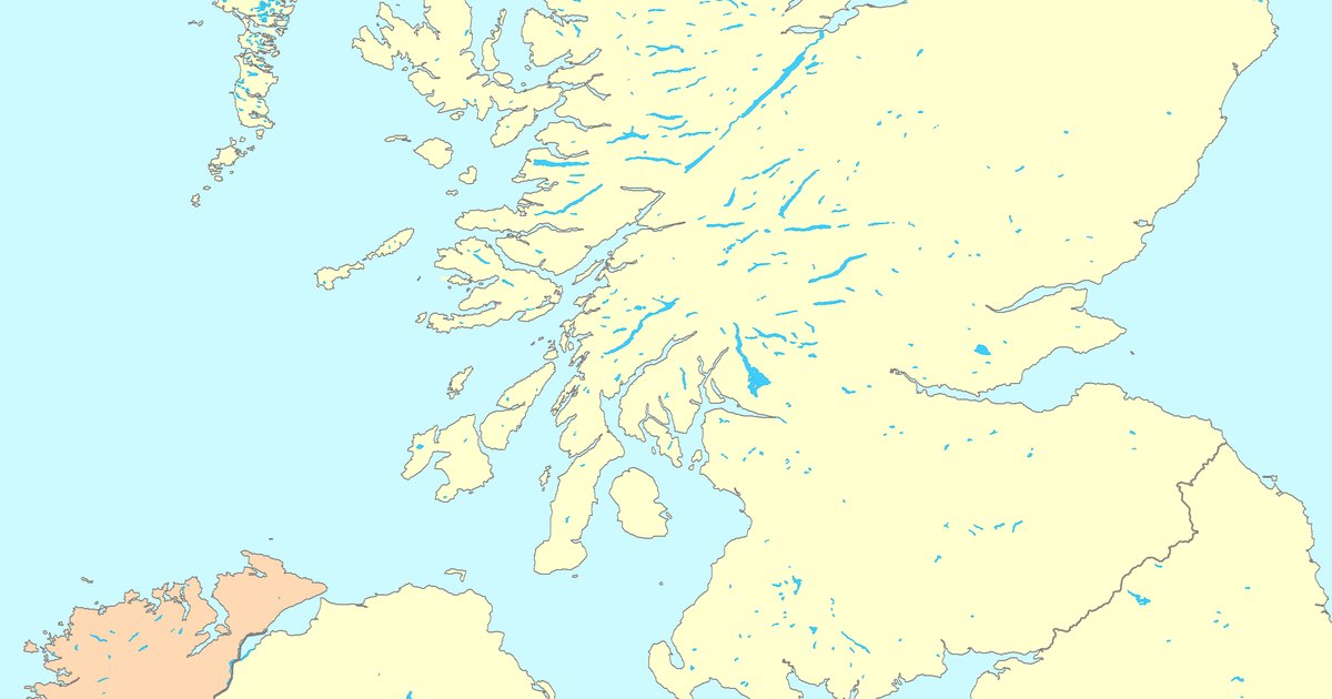 Counties of Scotland Map Quiz - By Samy