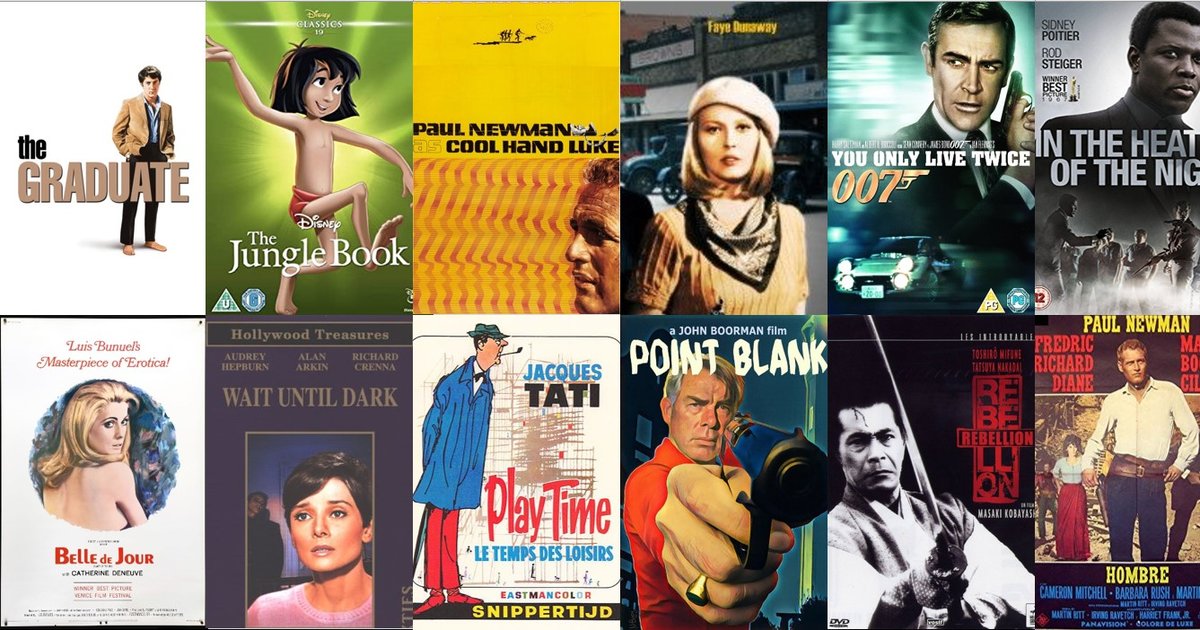 Characters in 1967 Movie Posters Quiz - By mucciniale