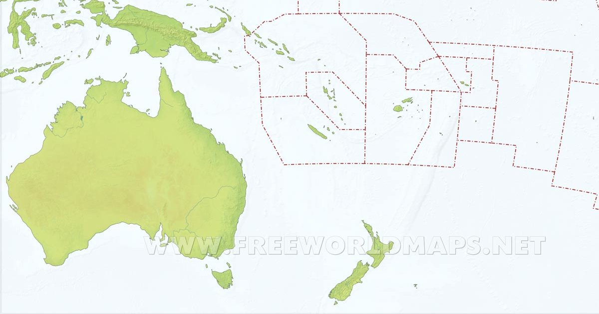 Countries and territories of Oceania Quiz - By Bruh_3326