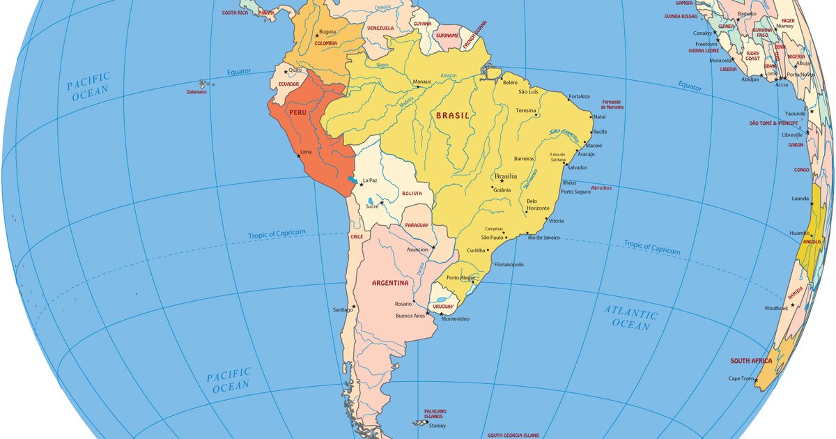 Scrabble Scores: South American Countries Quiz - By CerealGeography