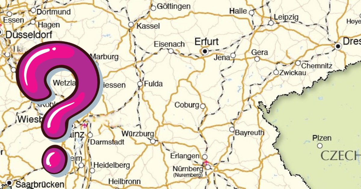 5 ABCs - Germany Map Quiz - By daran
