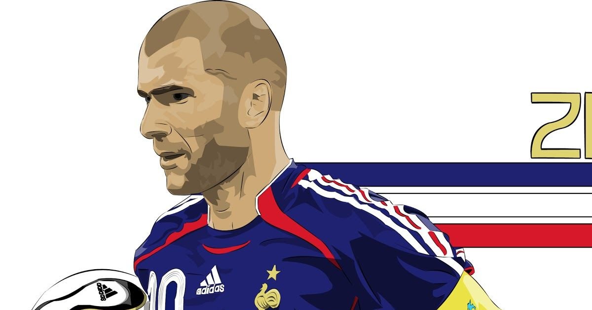 Zinedine Zidane Cartooned Quiz - By treessimontrees