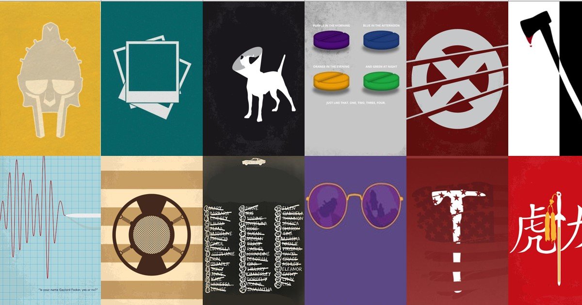 2000 Minimalist Movie Posters Quiz - By mucciniale