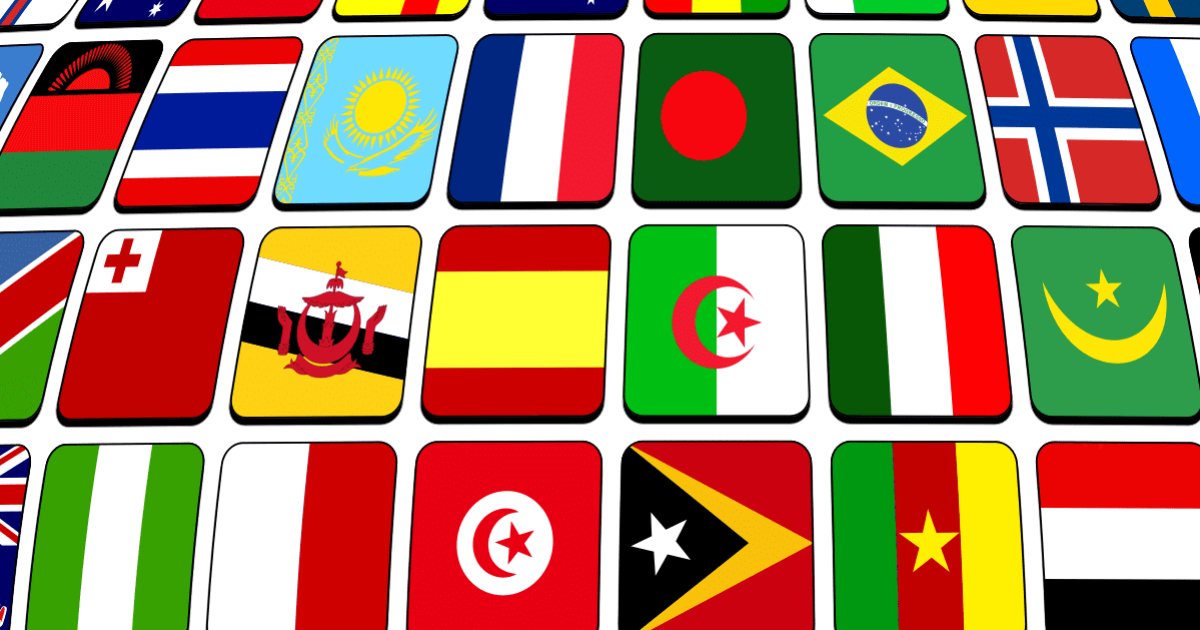 Flags Of The World (Extended) Quiz - By Umj1123