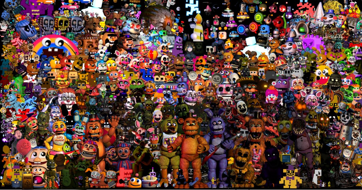 Every known FNaF character in existence Quiz - By tcabin02