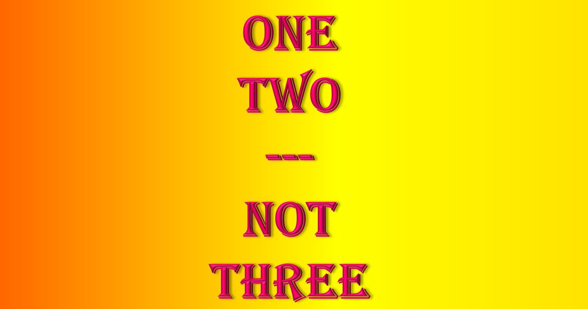 One, Two...not Three DCLIII Quiz Stats - By Tasi