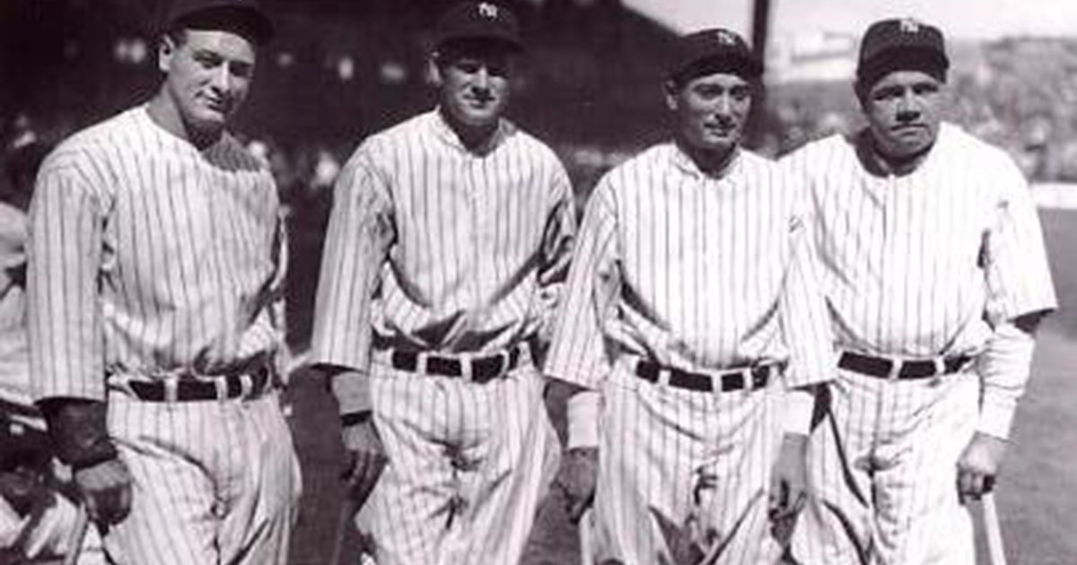 New York Yankees Roster from 1927 season Quiz - By Ryano73