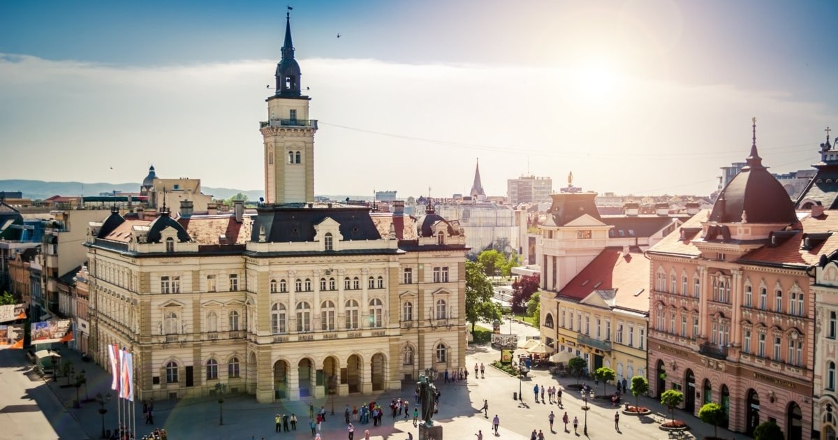 Guess every towns and villages in South Backa district? Map Quiz - By ...