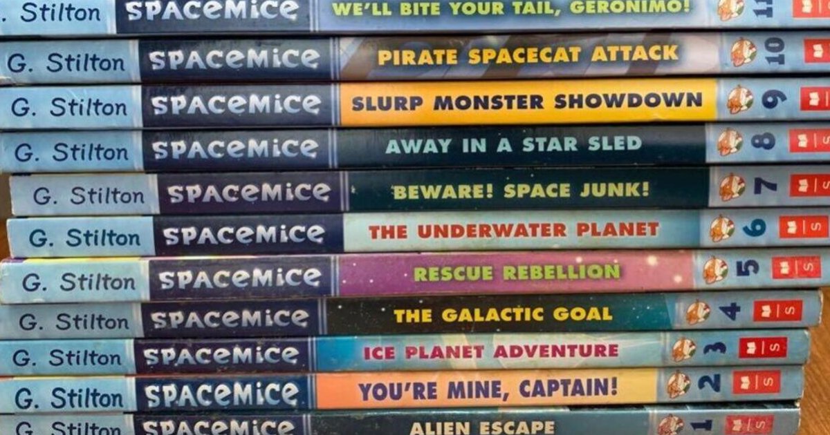 Cover Click : Geronimo Stilton Books (Space Mice) Quiz - By ...