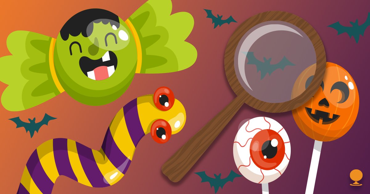 Click the Differences: Scary Candy Quiz - By Stavia
