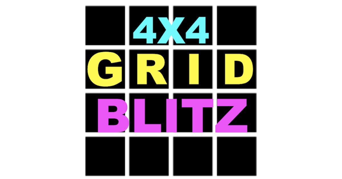 Athletes 4 x 4 Word Grid Blitz Quiz - By jlamp104