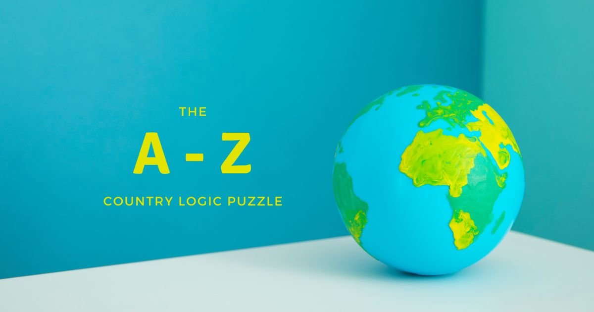 The A-Z Countries Logic Puzzle Quiz - By poh2ho
