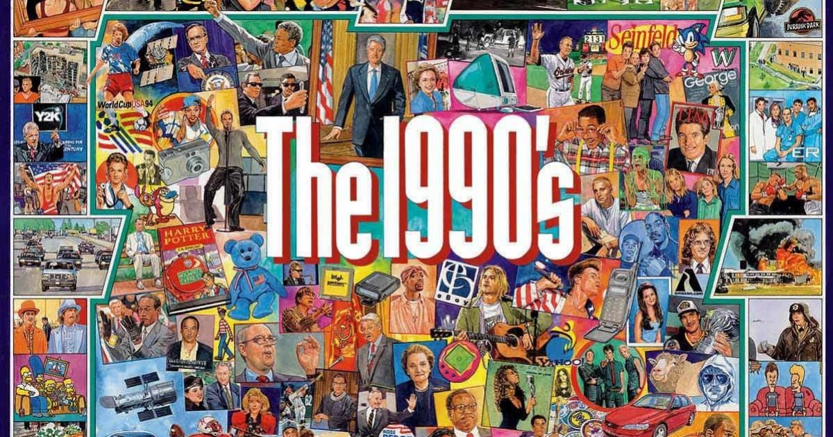 The Nineties Puzzle Art Quiz - By frost260