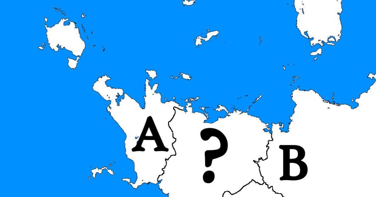 Country bordering consecutive letters countries Map Quiz - By Cyrdach