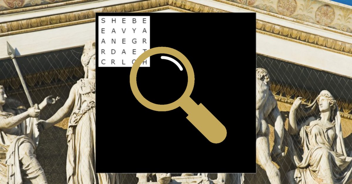 Search and Reveal: Greek Gods Quiz - By GeoEarthling