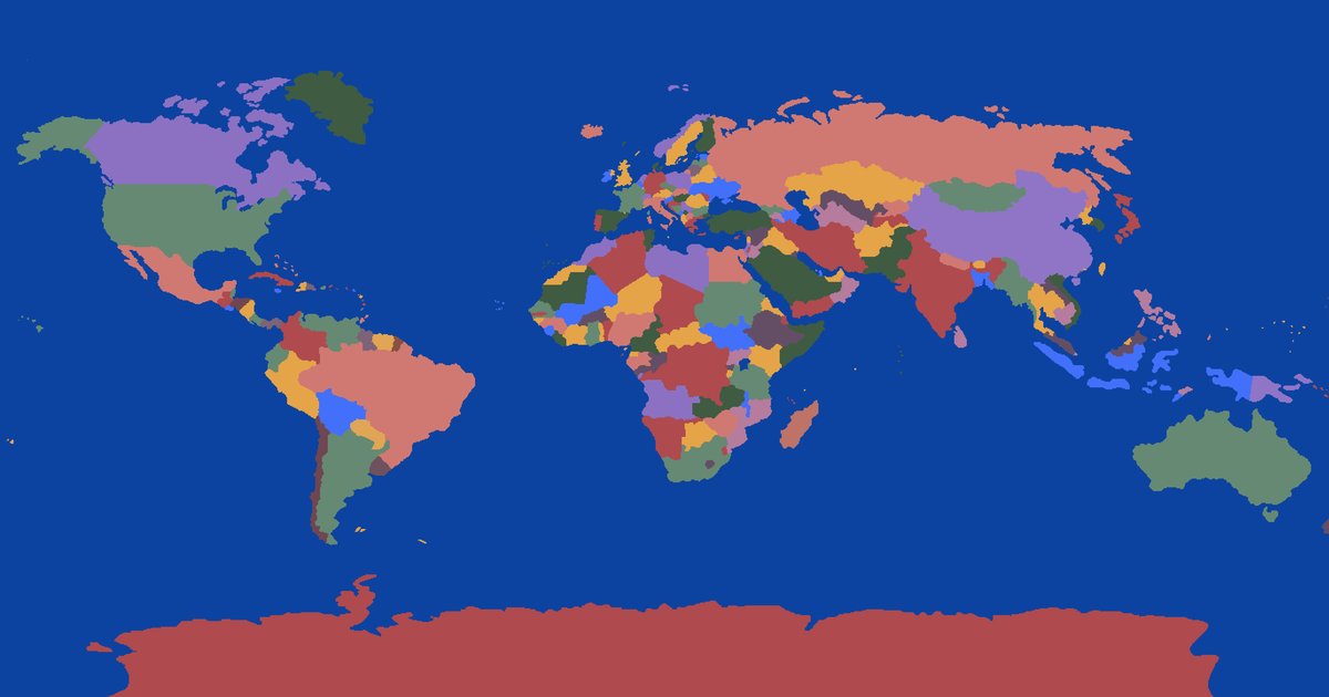 Countries with one syllable Map Quiz - By aikatsusiesta